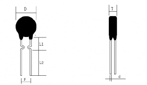 MF72 Series Disc Leaded NTC Thermistor – ATC SENSING ELECTRONICS CO.,LTD